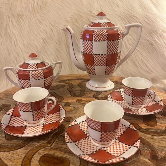 Kikusui Checkers | Dining | Vintage Kikusui Checkers Japan Tea Pot ...